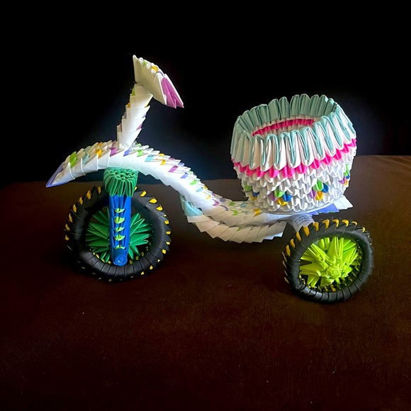 Art | Origami Art Tricycle | Poshmark